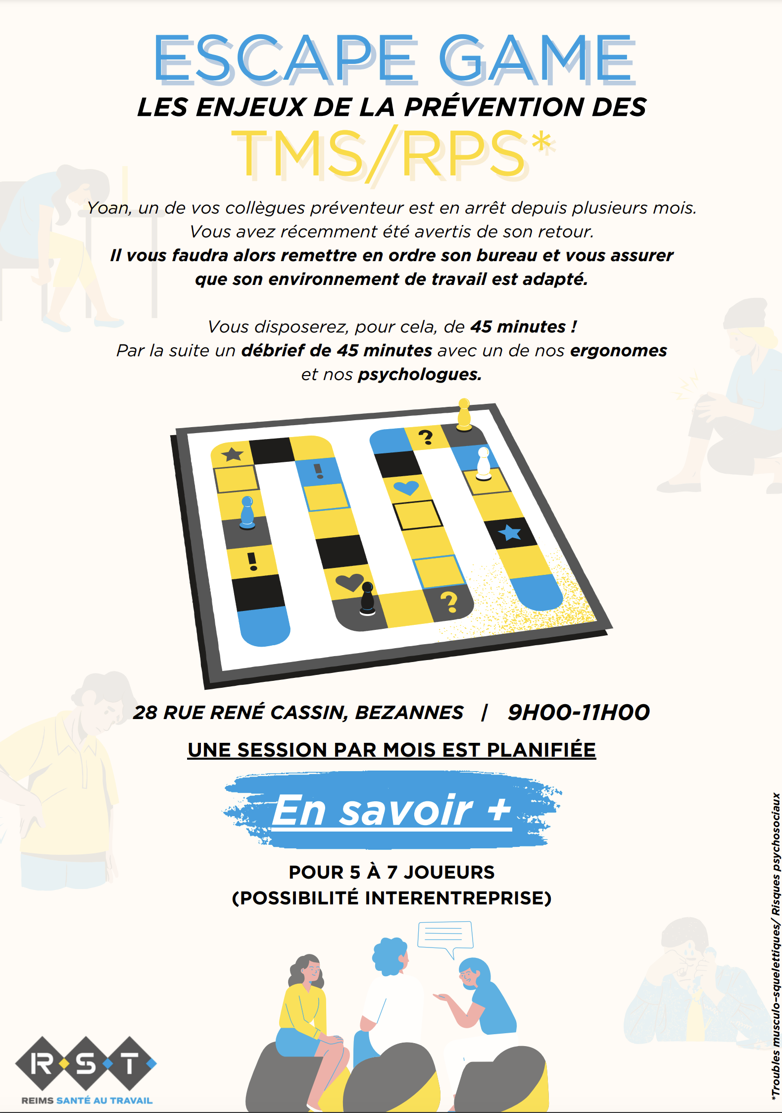 Escape Game TMS/RPS - Reims Santé au Travail